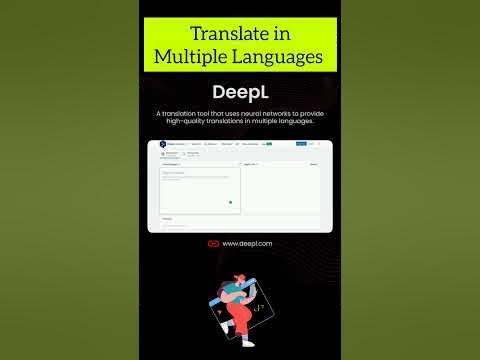 Translate In Multiple Languages (DeepL) - YouTube
