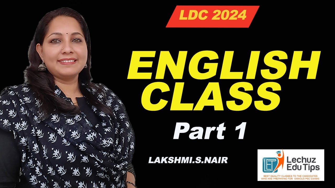 LDC 2024|LGS 2024|LDC ENGLISH CLASS|PREVIOUS YEAR QUESTION PAPER - YouTube