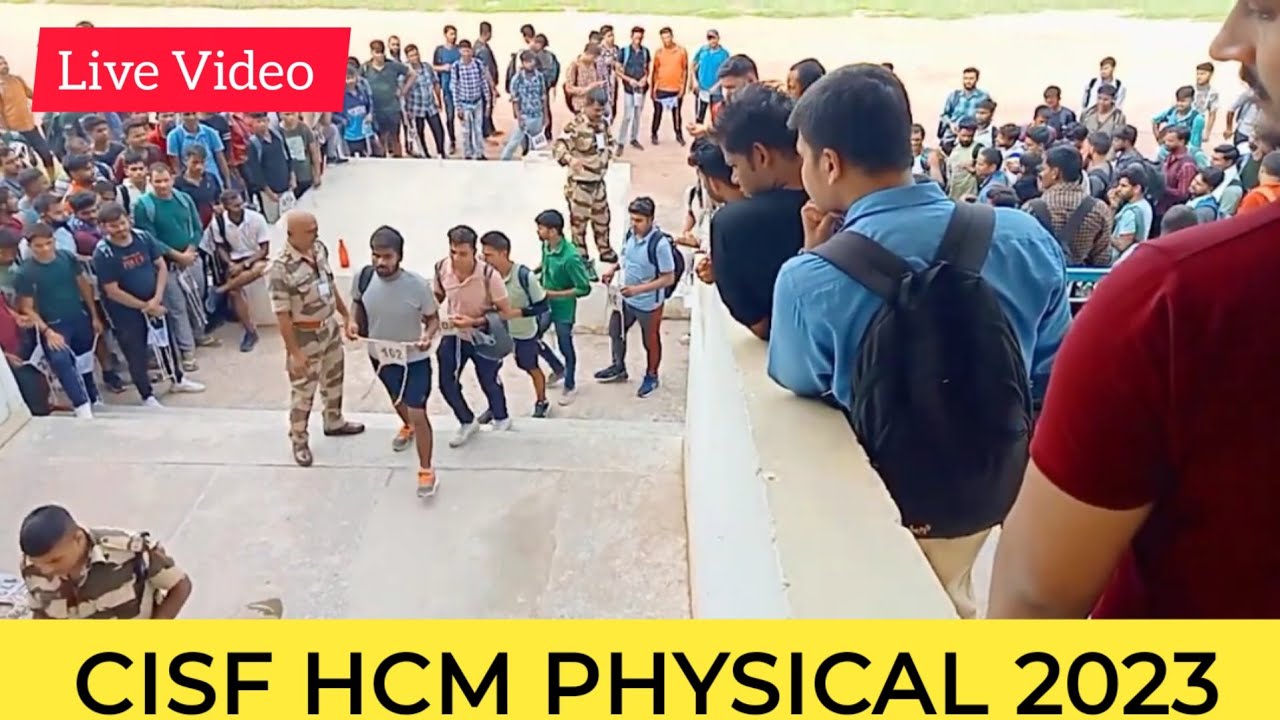 CISF HCM Physical Video live 2023 | CISF HCM Physical Update Video ...