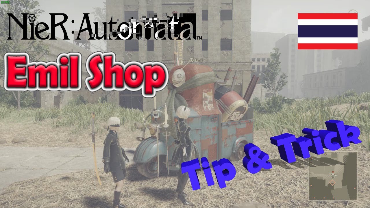 NieR: Automata Tip & Trick - Emil Shop #1 ร้านขาย Chip - YouTube