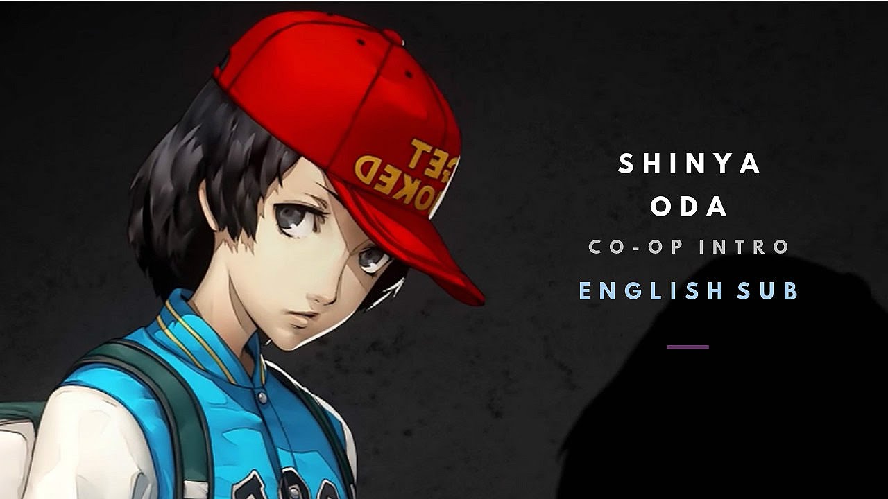 PERSONA 5 CO-OP - Shinya Oda (english sub) - YouTube