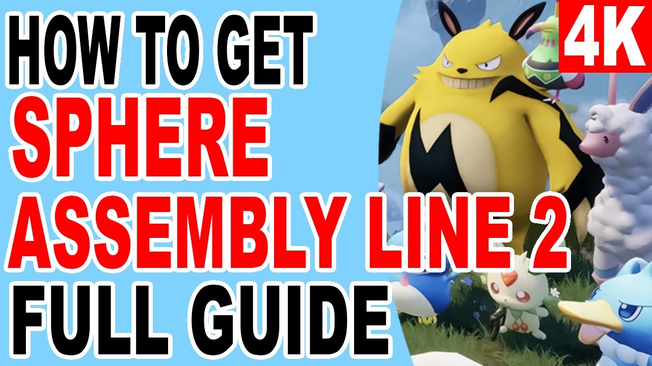 How to Build Sphere Assembly Line 2 - Palworld - YouTube