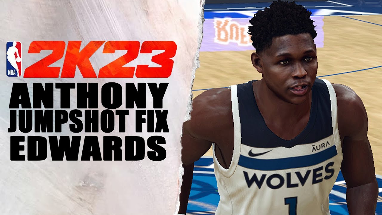 Anthony Edwards Jumpshot Fix NBA2K23 - YouTube