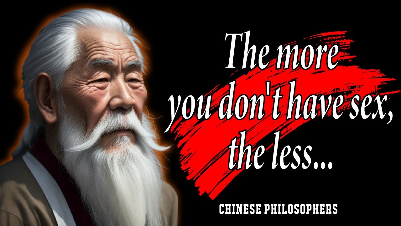 Chinese Philosophers' Life Lessons which are better known in youth to ...