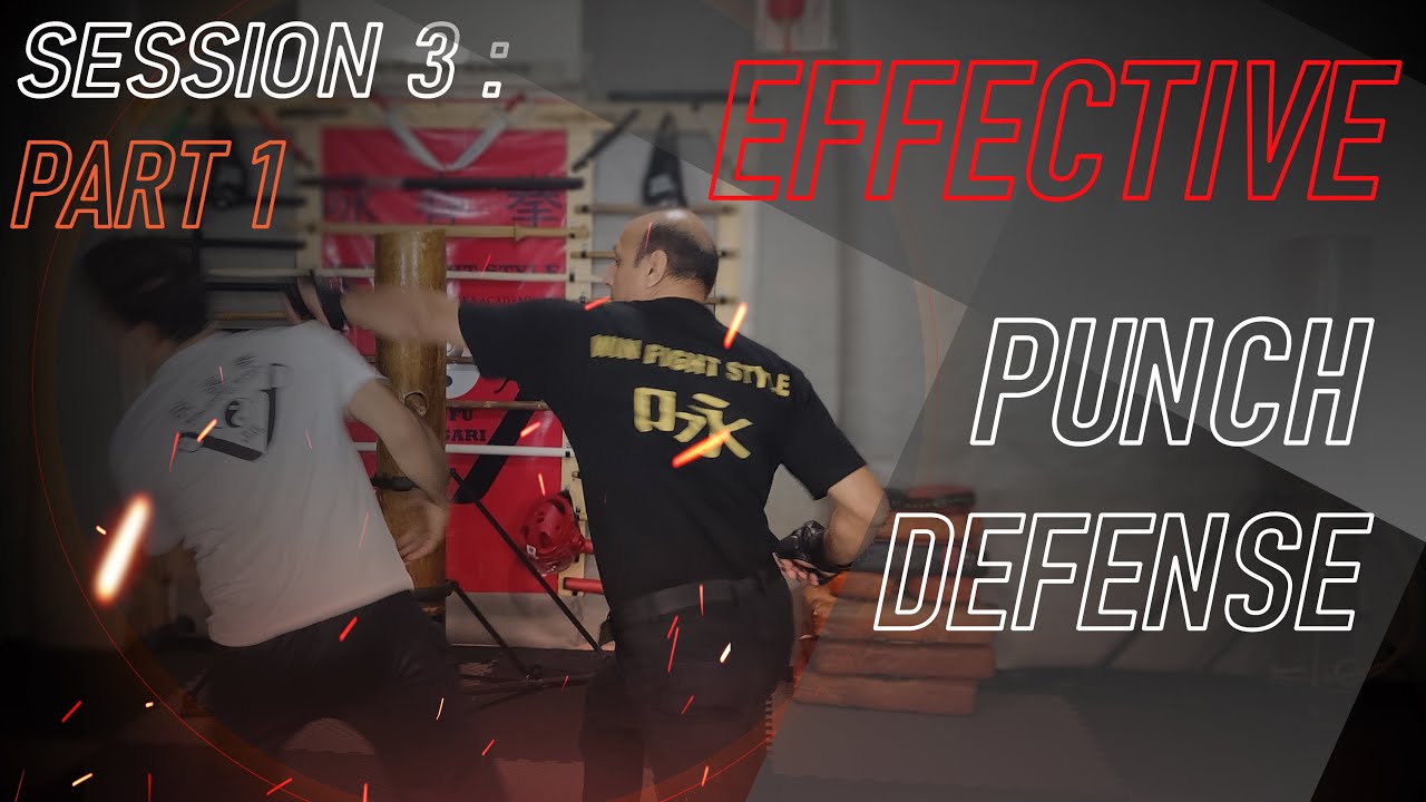 The most effective way to defend against straight punch part 1 | Self ...