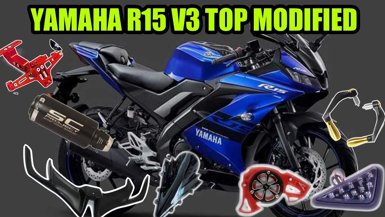 YAMAHA R15 V3 LOUDEST SC PROJECT EXHAUST INSTALLATION | How to Install ...