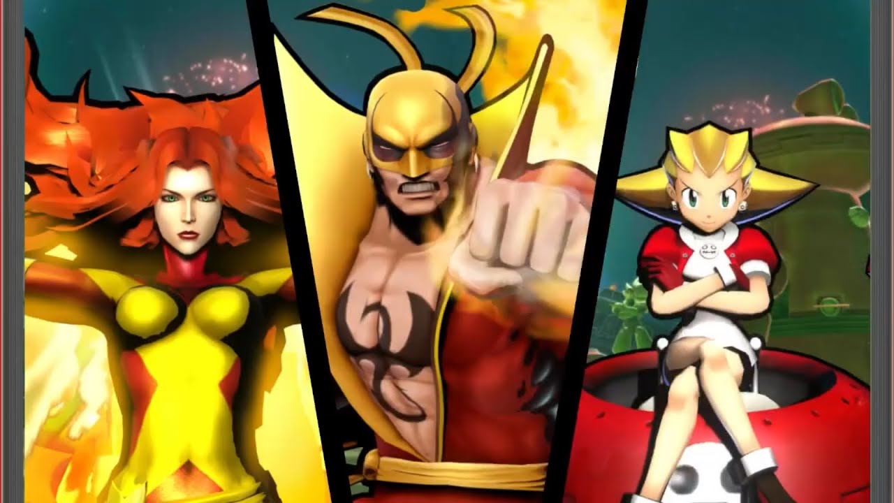 Ultimate Marvel vs Capcom 3: Iron Fist, Phoenix, and Tron Bonne arcade ...
