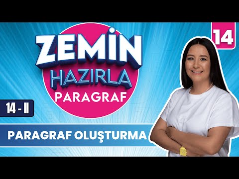Paragraf Oluşturma Soru Çözümü | 20 GÜNDE ZEMİN HAZIRLA PARAGRAF ANLAM KAMPI 2026 | 14-II