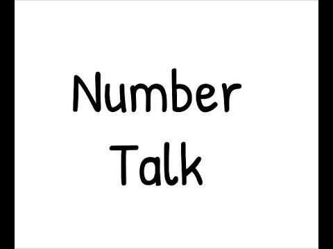 Number Talk: Doubles/Near Doubles - YouTube