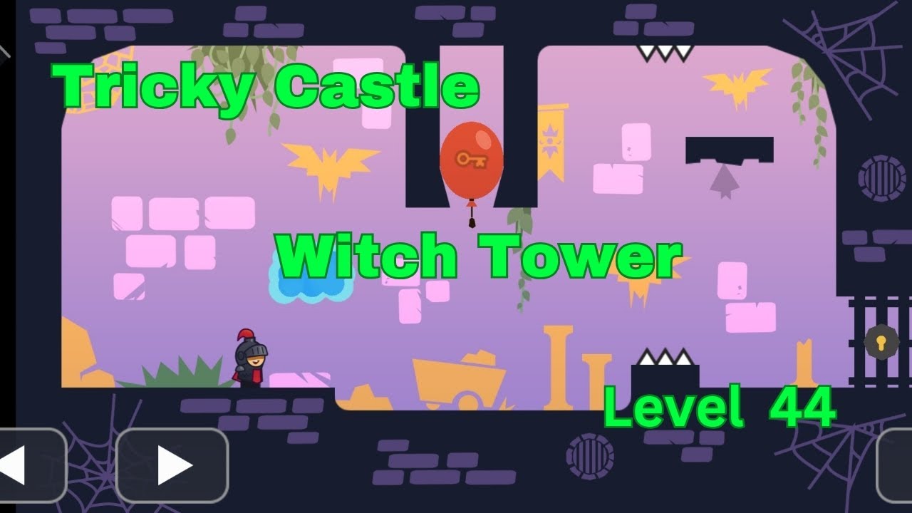 Tricky Castle Witch Tower Level 44 - YouTube