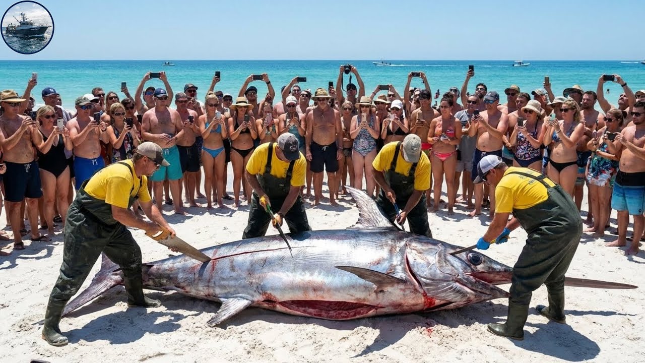 How Fishermen Catch 100 Giant Swordfish with Longlines – Deep Sea ...