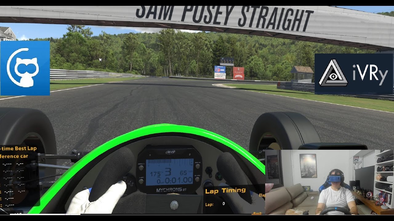 How to play Iracing at mobile in vr Riftcat e Ivry - YouTube