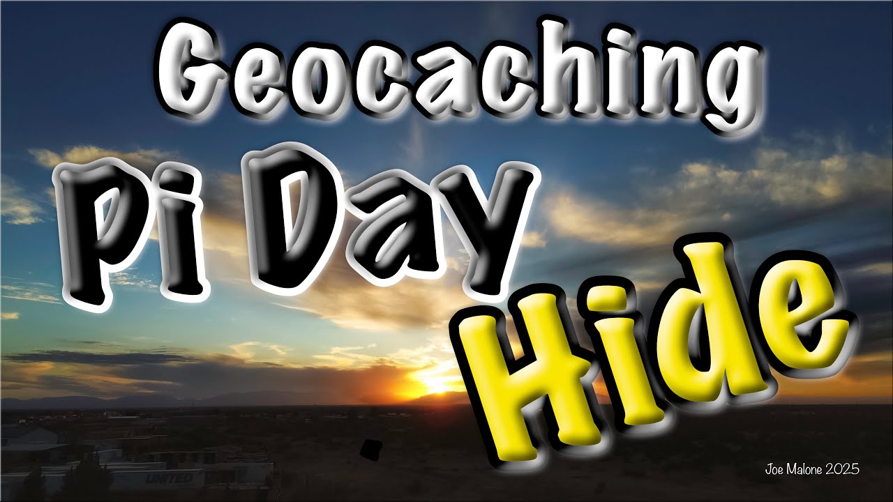 Geocaching Souvenir Pi Day - YouTube