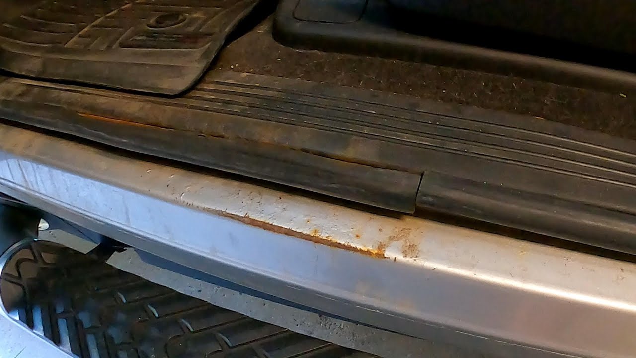 Rocker Panel Rust Repair on Chevy Tahoe - YouTube