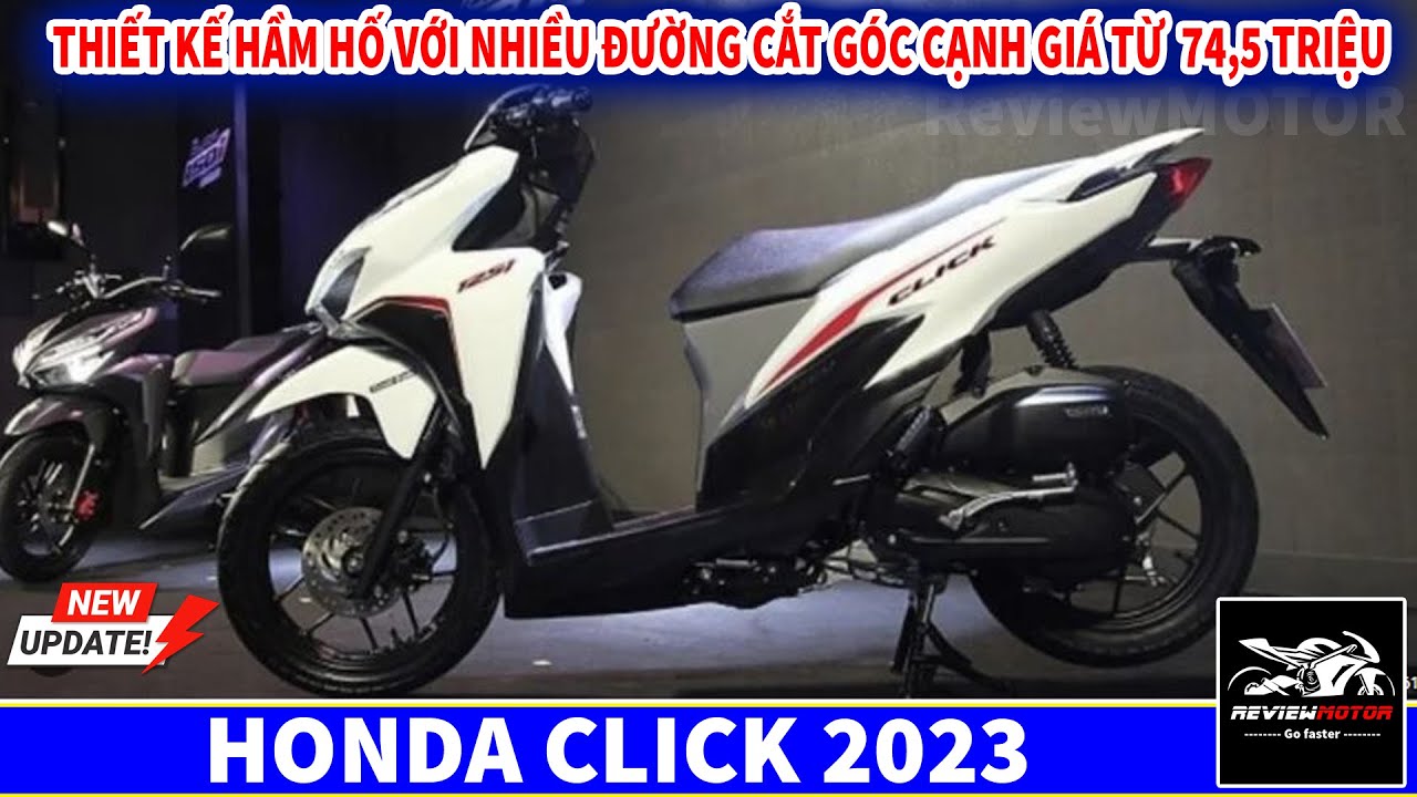 Honda CLICK 2023 - Thiết kế gọn nhẹ, với khả năng tiết kiệm nhiên liệu ...