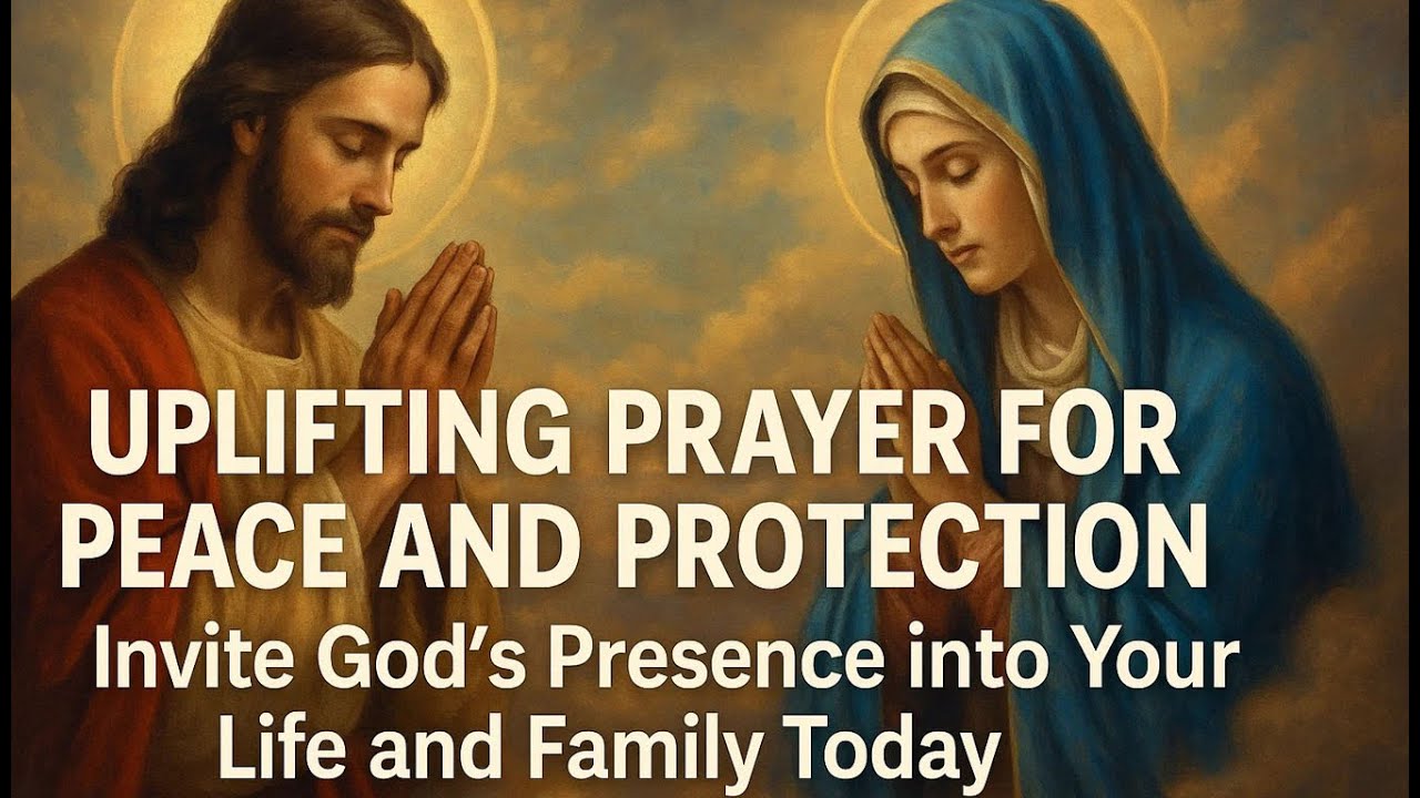 Uplifting Prayer for Peace and Protection | Invite God's Presence into ...