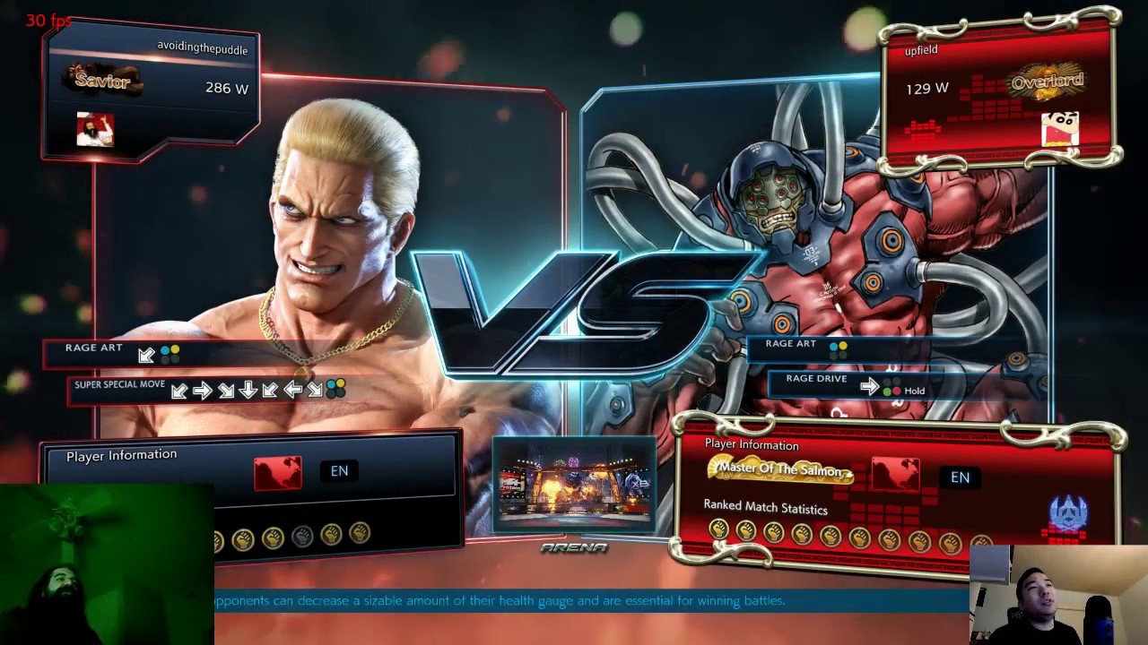 Tekken 7 Ranked w/ Geese | Director's Commentary ft. Rickstah - YouTube