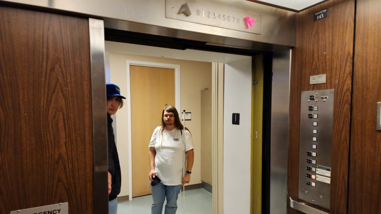 INCREDIBLE 1967 Montgomery Square Button Elevators at UW CHDD in ...