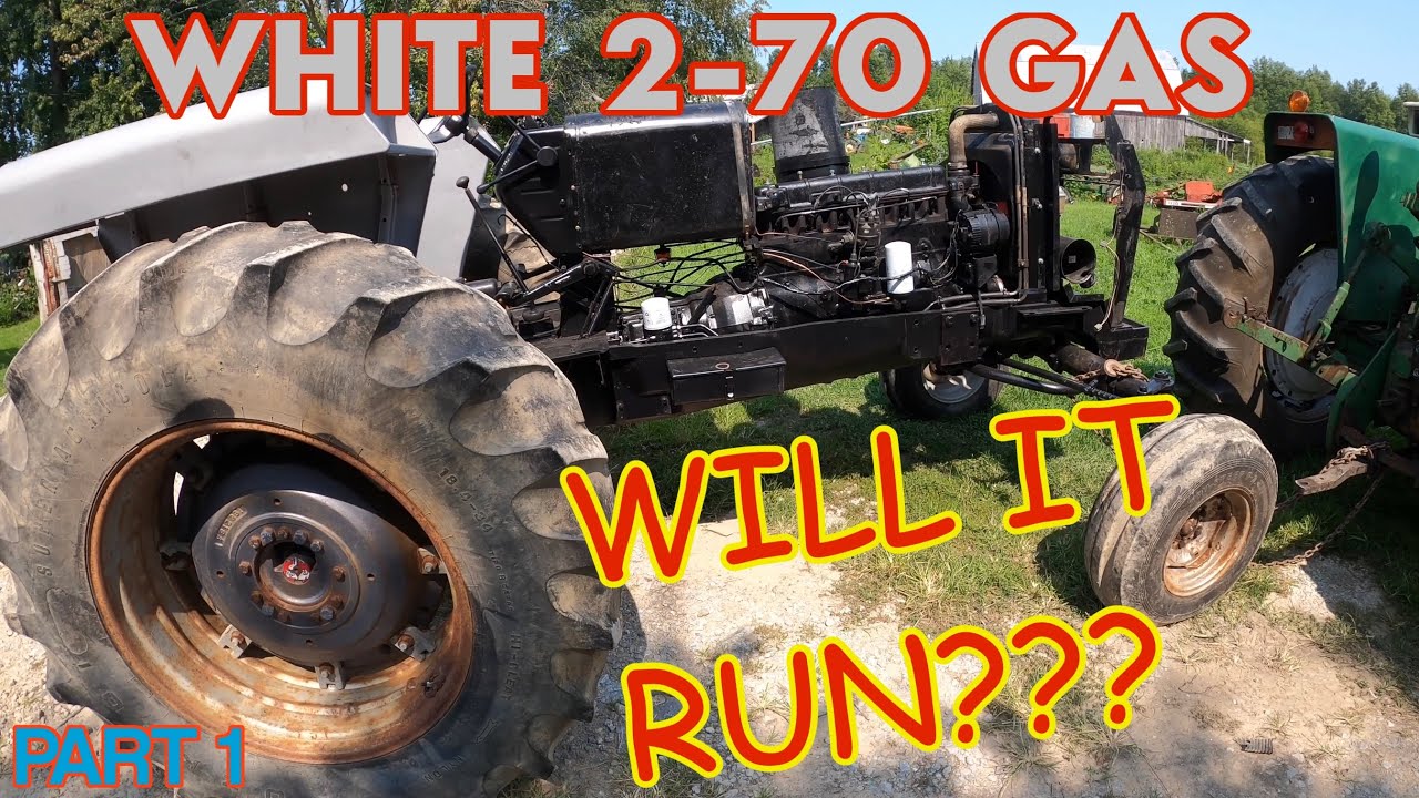 WHITE 2-70 Gas: WILL IT RUN??? Part 1 - YouTube