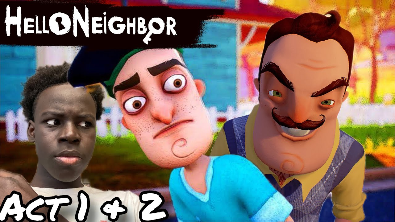 THE NEIGHBOR GOT SOME WEIRD STUFF IN HIS BASEMENT! | Hello Neighbor ...