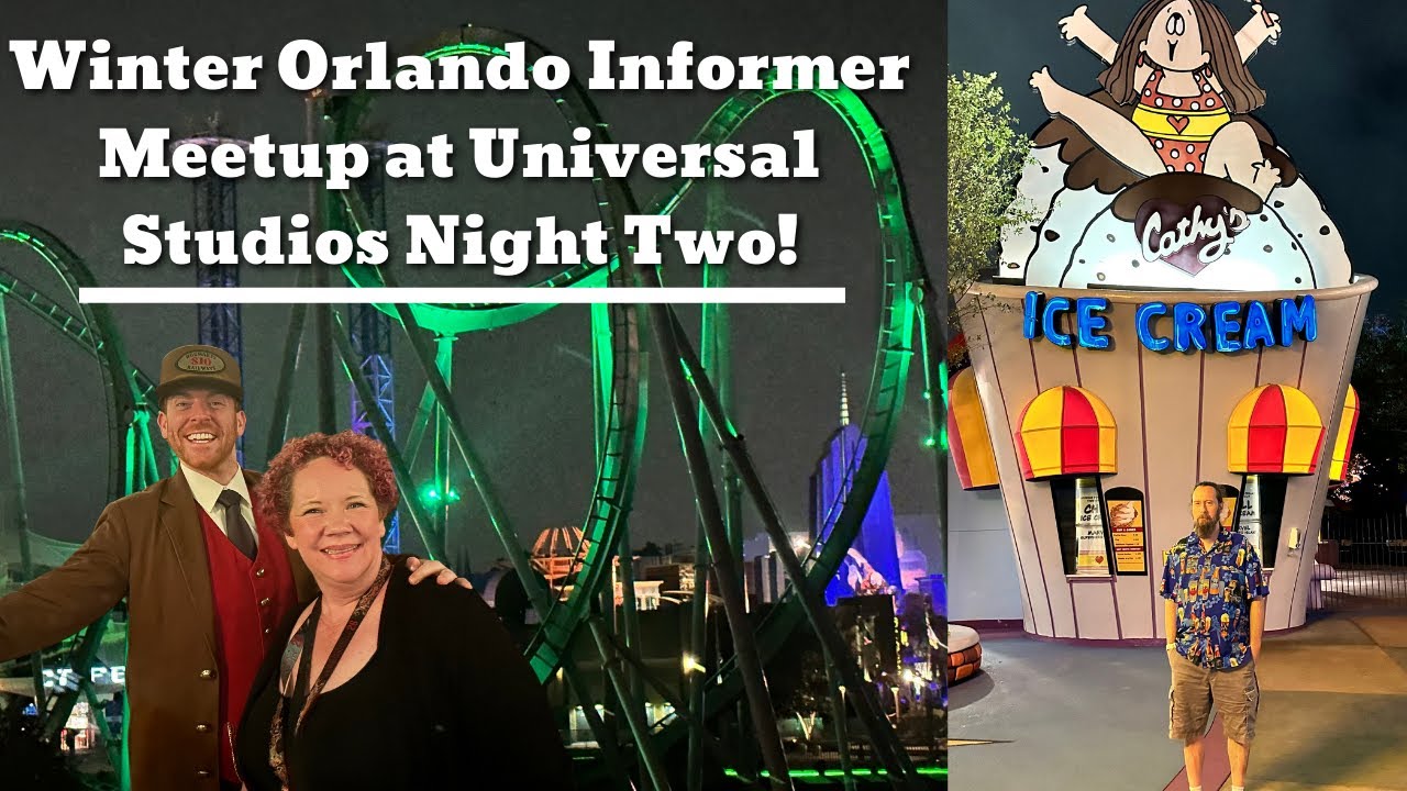 Universal Studios Orlando Informer Meetup Night 2!!! Unlimited food ...