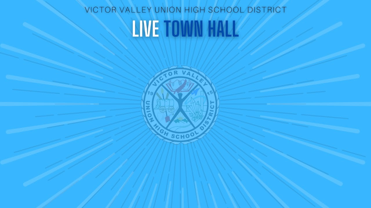 VVUHSD Live Town Hall - Aug. 31, 2022 - YouTube