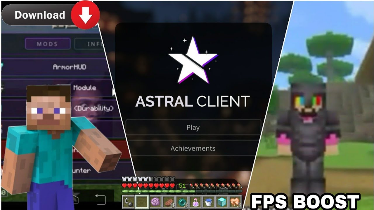 Astral Client Minecraft PE (1.19.+) FPS BOOST Lag Fixed Your Minecraft ...