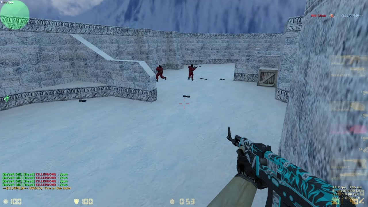 CS 1.6 - Counter Strike Deathmatch Fy_snow Never Die CSDM | Counter ...