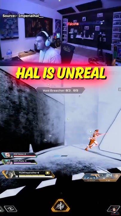 Imperialhal AIM is UNREAL | Apex Legends #apexlegends #shorts - YouTube