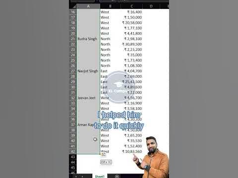 How to calculate subtotal in #Excel | #shorts - YouTube