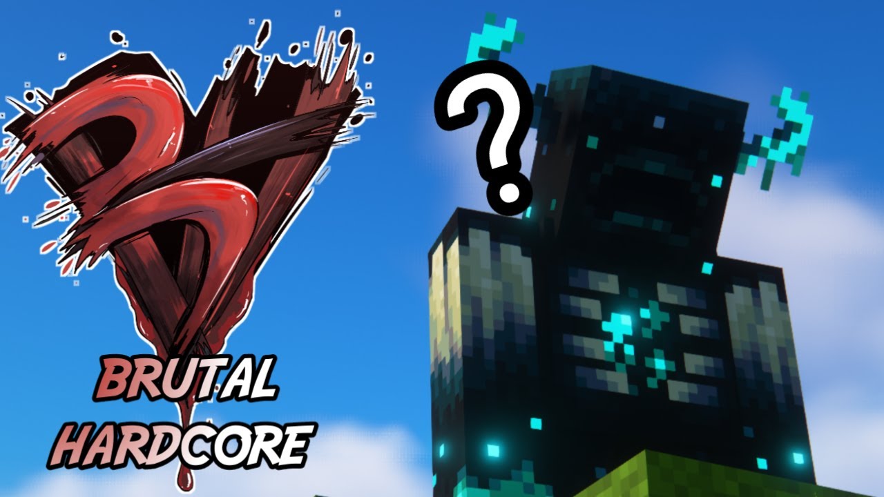 [35] THE WARDEN TIDAK BOLEH LEMAH!! - MINECRAFT BRUTAL HARDCORE - YouTube