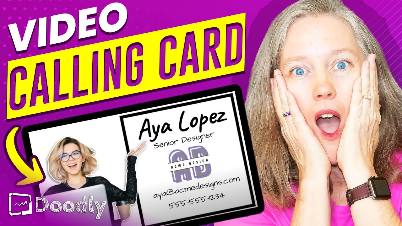 Create a Simple Video Calling Card and WIN MORE BUSINESS! - YouTube