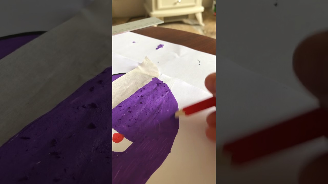 Drawing Grimace in 4 different art styles Pt2 - YouTube