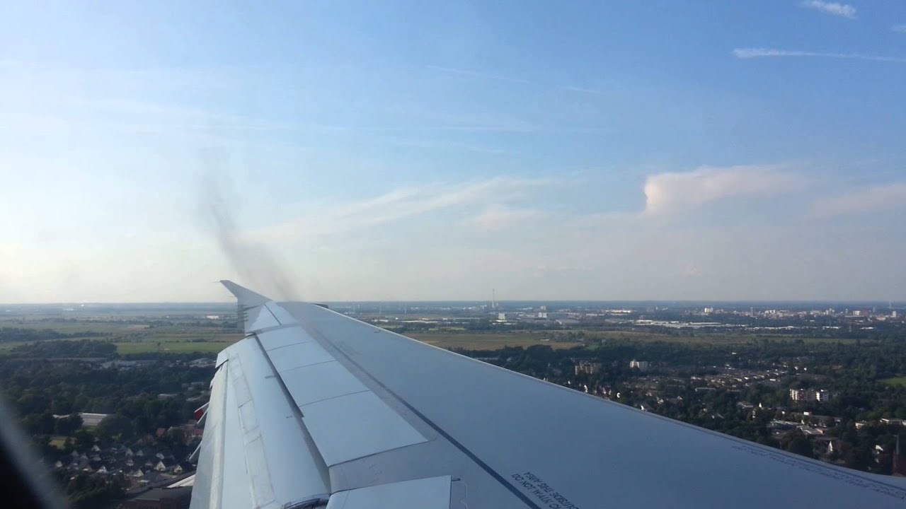 Flygermania Landing Bremen - YouTube