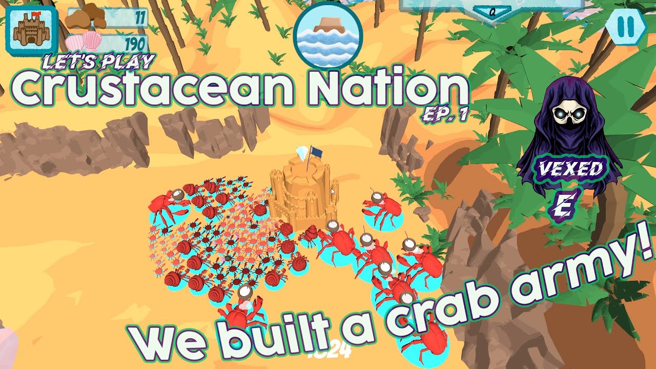 We built a CRAB army in Crustacean Nations (Ep. 1) - YouTube