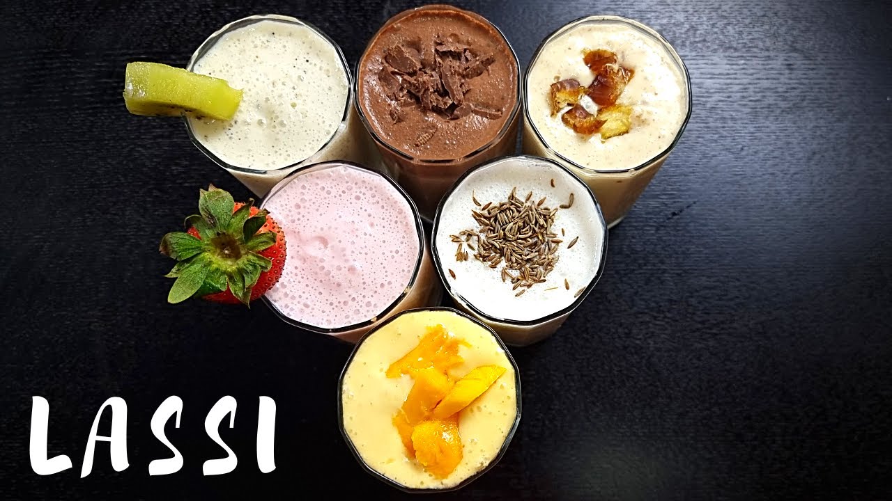 Zeera Lassi | Strawberry Lassi | Kiwi Lassi | Mango Lassi | Chocolate ...