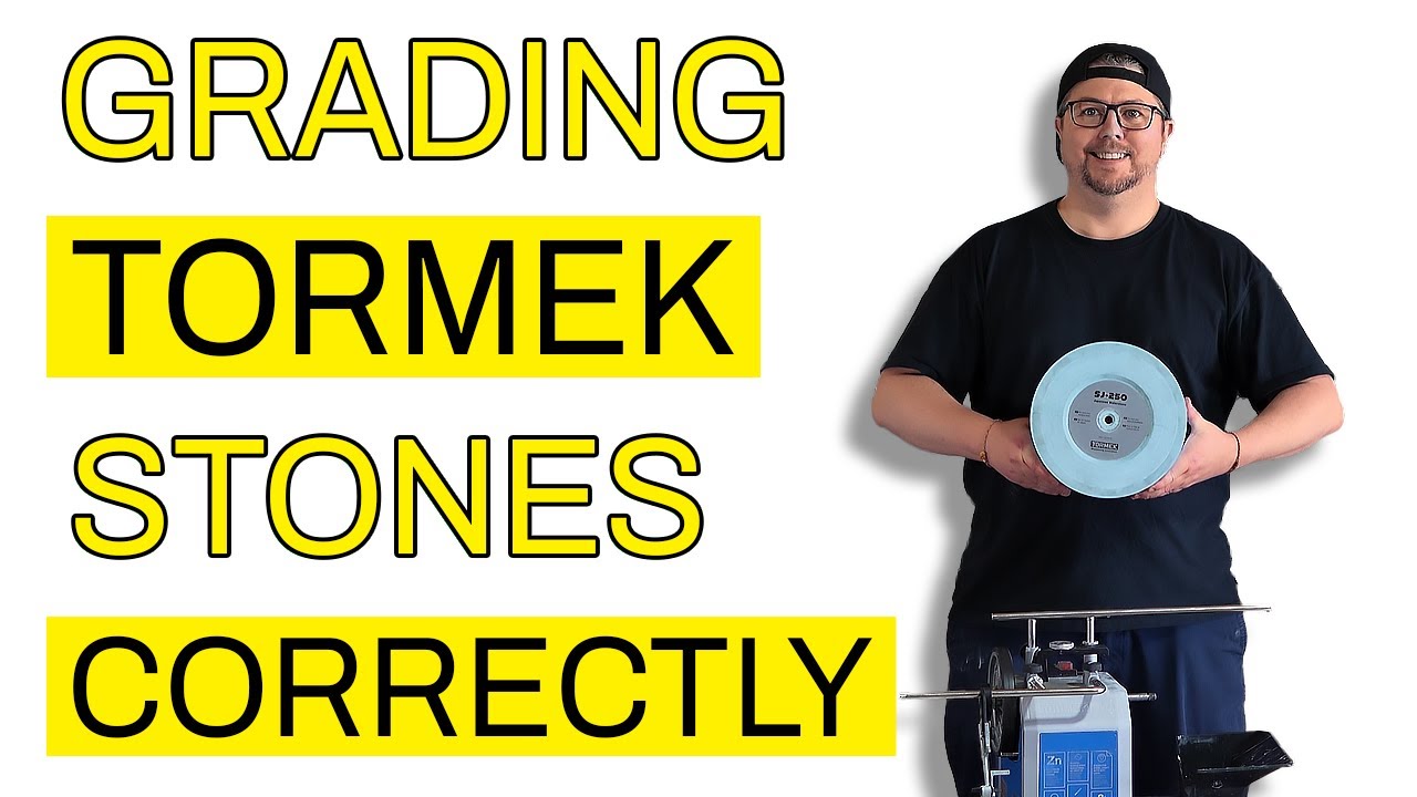 How to Grade a Tormek SJ250 Stone Square Jig & Diamond Plate Guide ...