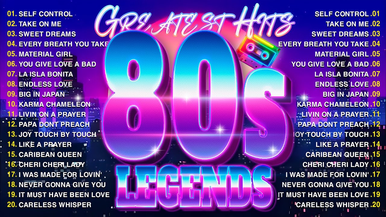 Back To The Golden 80s 🌟 Greatest Pop, Disco & Rock Hits of the Decade ...