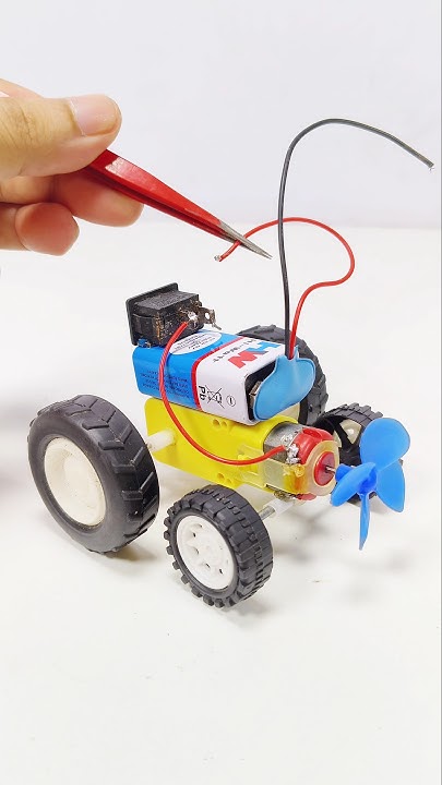 DC motor car / science project car / Motor car & Fan Car - YouTube