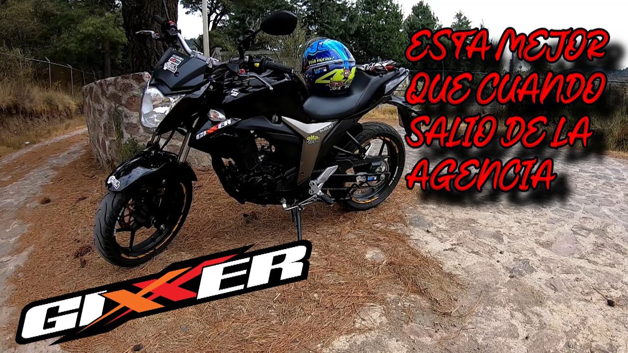 MI NUEVA GIXXER 150 MEJOR QUE CUANDO SALIO DE LA AGENCIA - YouTube