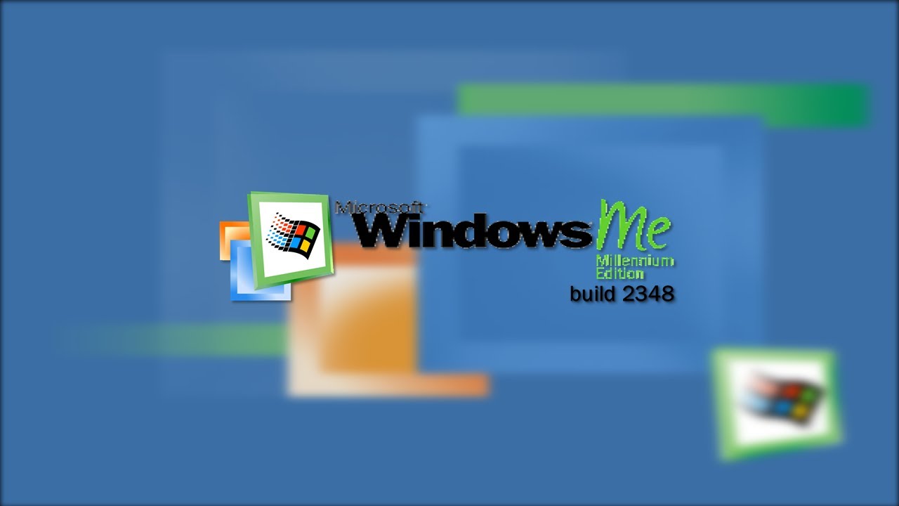 Windows Me build 2348 - YouTube