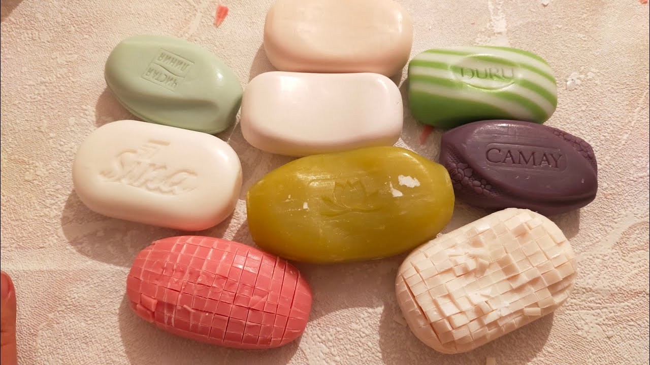 Asmr Cutting Cutting Soap/ New way cutting/ Asmr no talking - YouTube