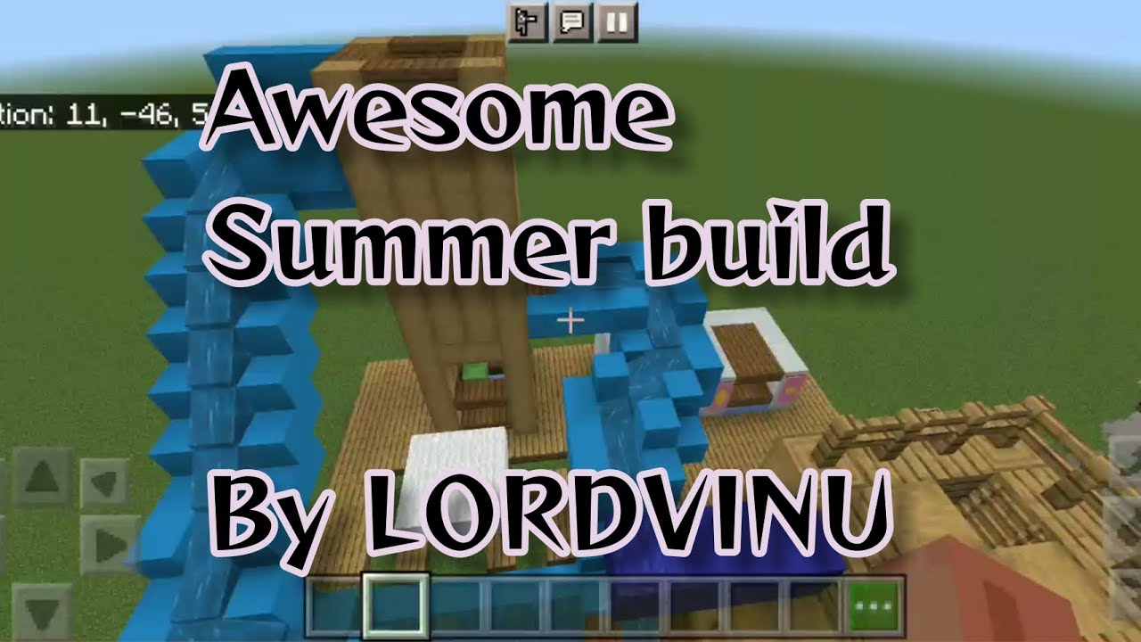 Minecraft summer build hacks part 2 #minecraft #minecraft hacks# ...