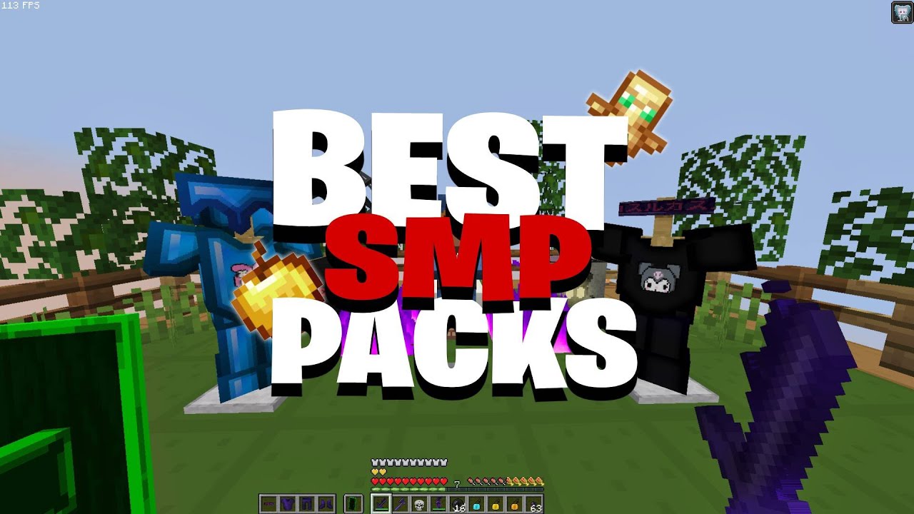 Top 3 Best SMP Texture Packs for 2025! (FPS Boost) - YouTube