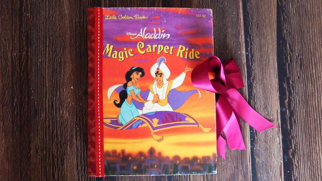 Magic Carpet Ride Junk Journal Flip-Through! Made from a vintage Little ...