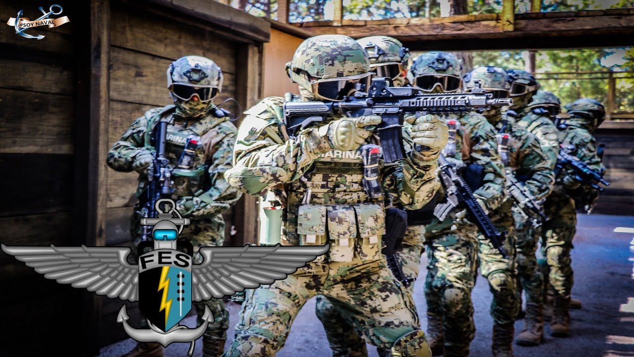 F.E.S. (UNOPES) 🇲🇽 La ÉLITE de la Armada de México - YouTube