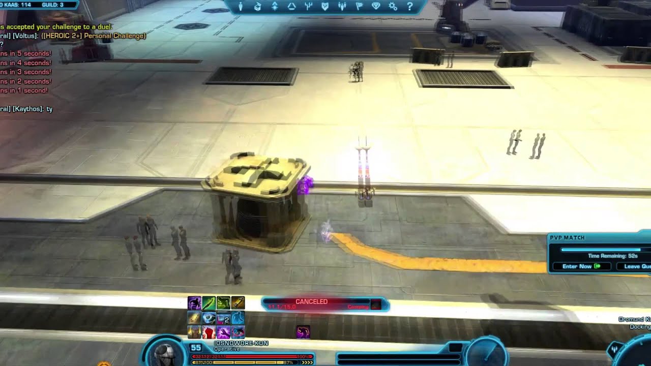 SWTOR PvP | Iosnowore Kun vs Nisolo | Round 2 - YouTube