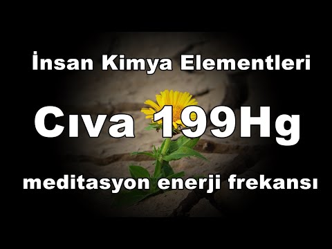 Cıva - İnsan Kimya Elementleri