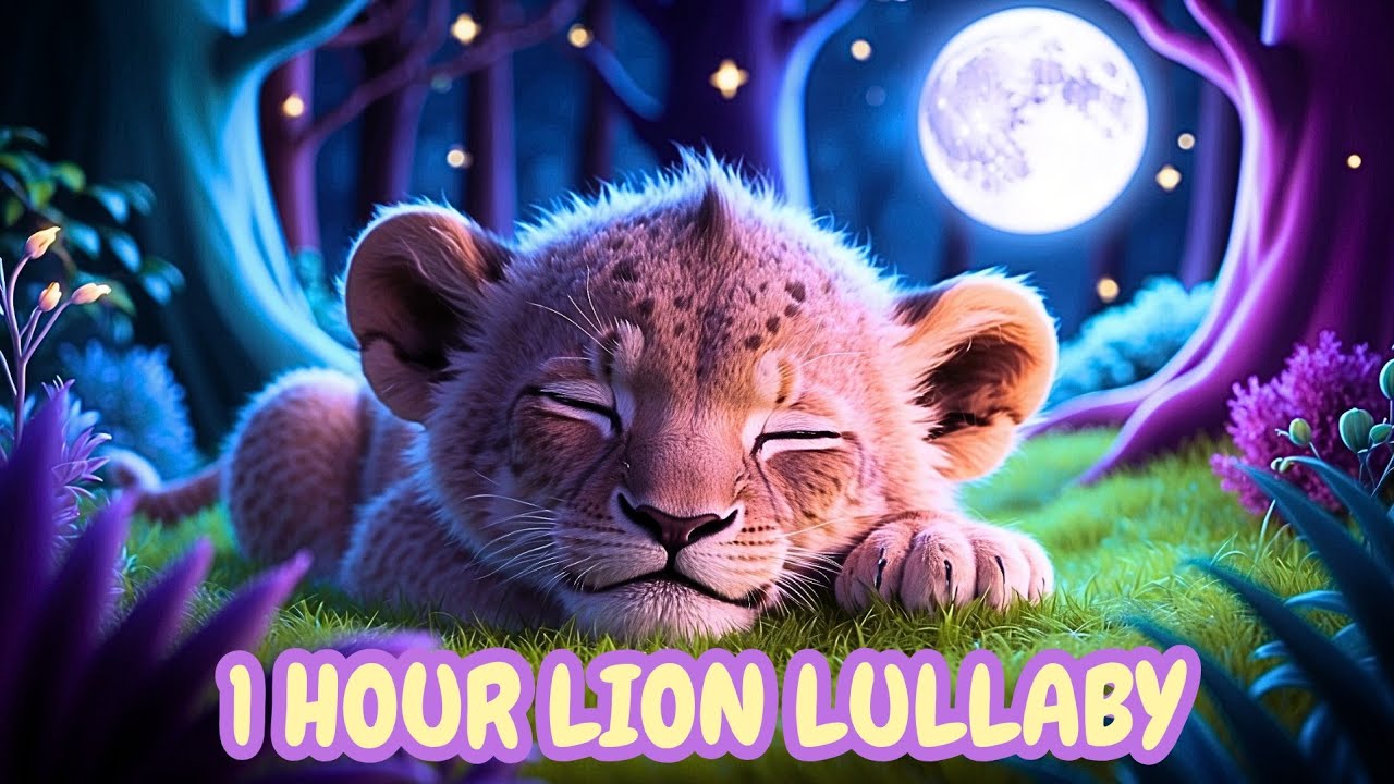 Lion Cub Bedtime Song | Gentle Lullaby to Help Babies Sleep - YouTube