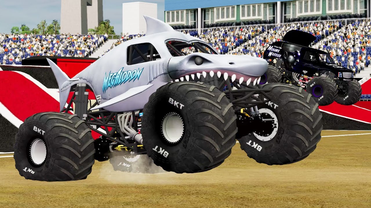 20 Truck MTN Chester Racing - BeamNG.Drive Monster Jam - YouTube